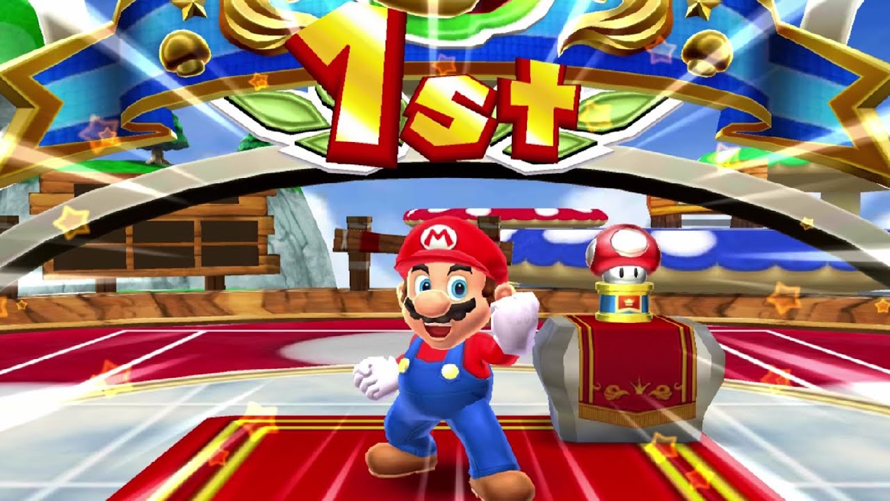 Mario Tennis Open 3DS Gameplay - Mushroom Cup: Mario (1080p, 60fps ...