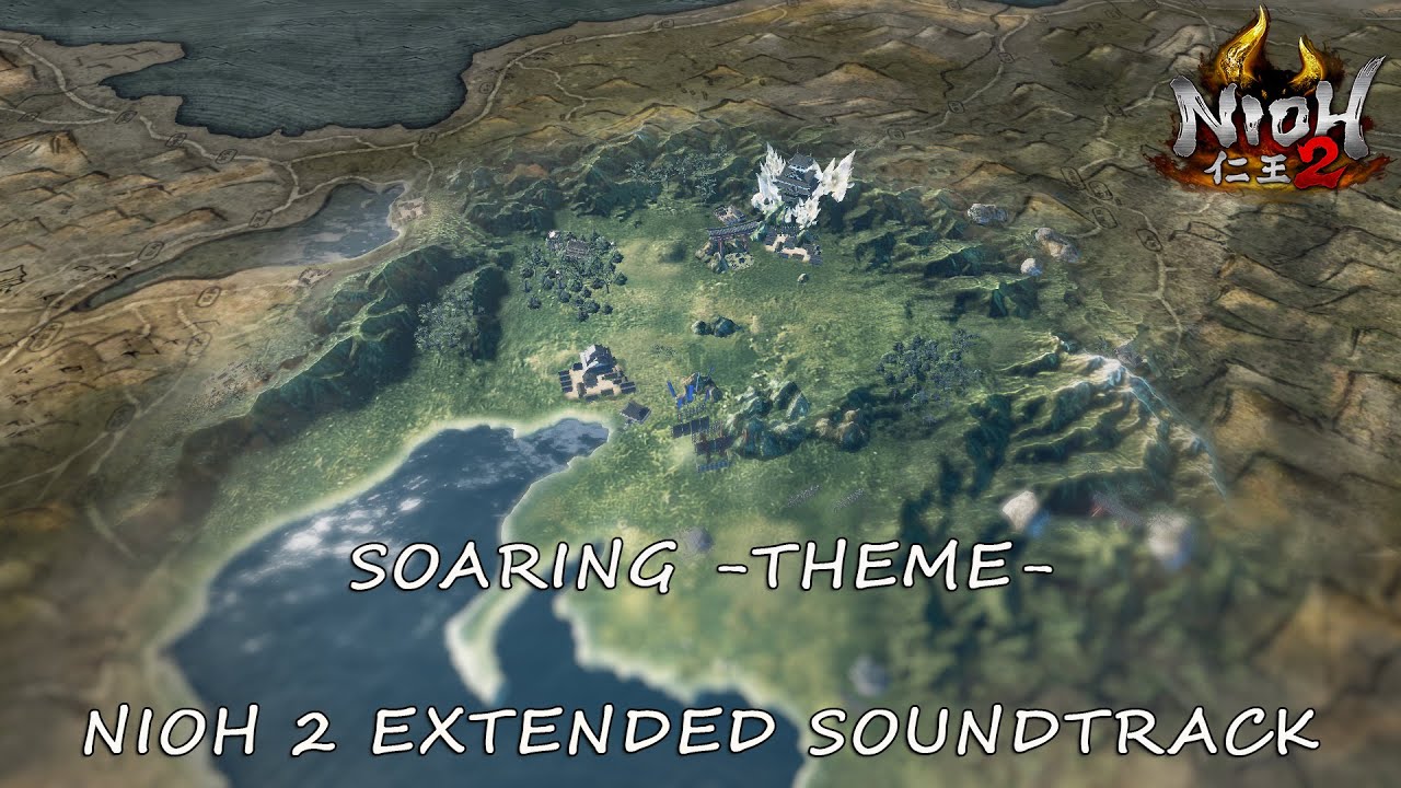 Soaring (Region Map Theme) - Nioh 2 Extended Soundtrack [HQ] - YouTube