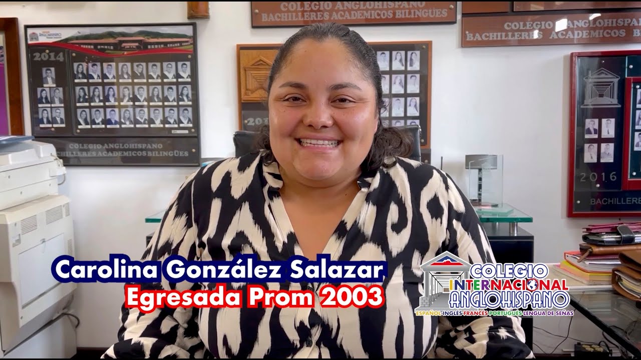 TESTIMONIO CAROLINA GONZALEZ SALAZAR PROM 2003 ️ - YouTube
