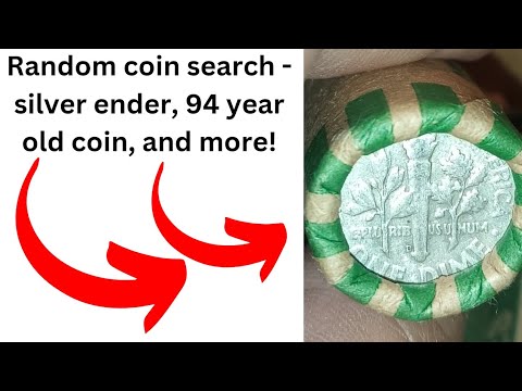 Random coin search - silver dime ender, coin nearly 100 years old, and ...