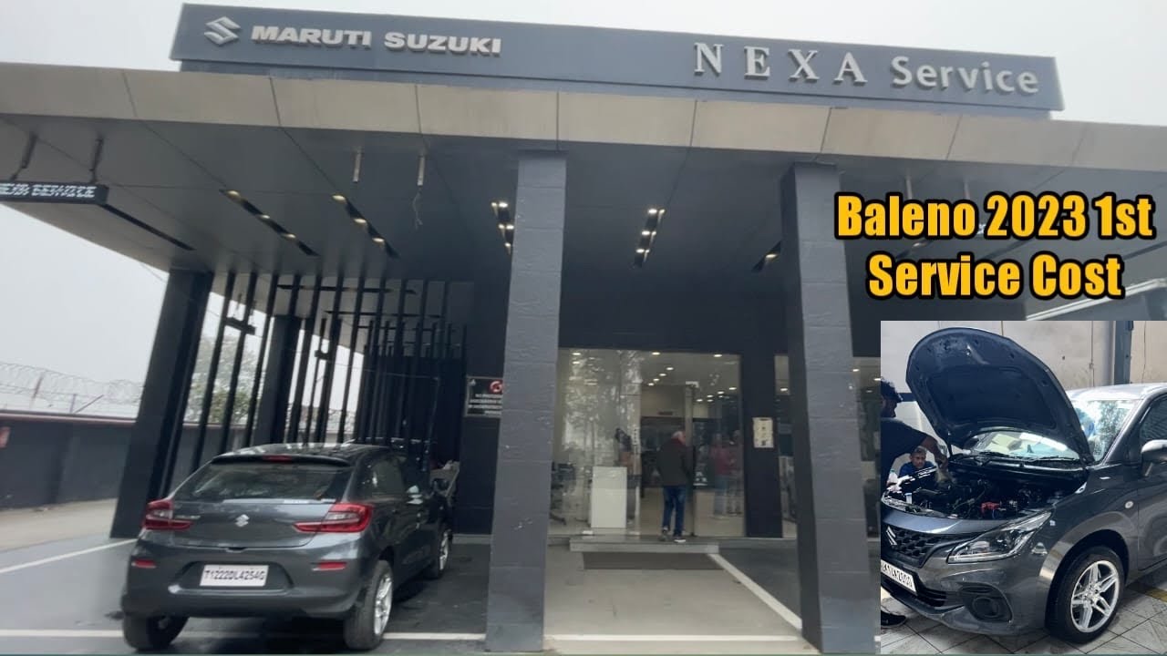 New Baleno 2022 1st Service | Baleno 2023 Service Cost | Baleno Service ...