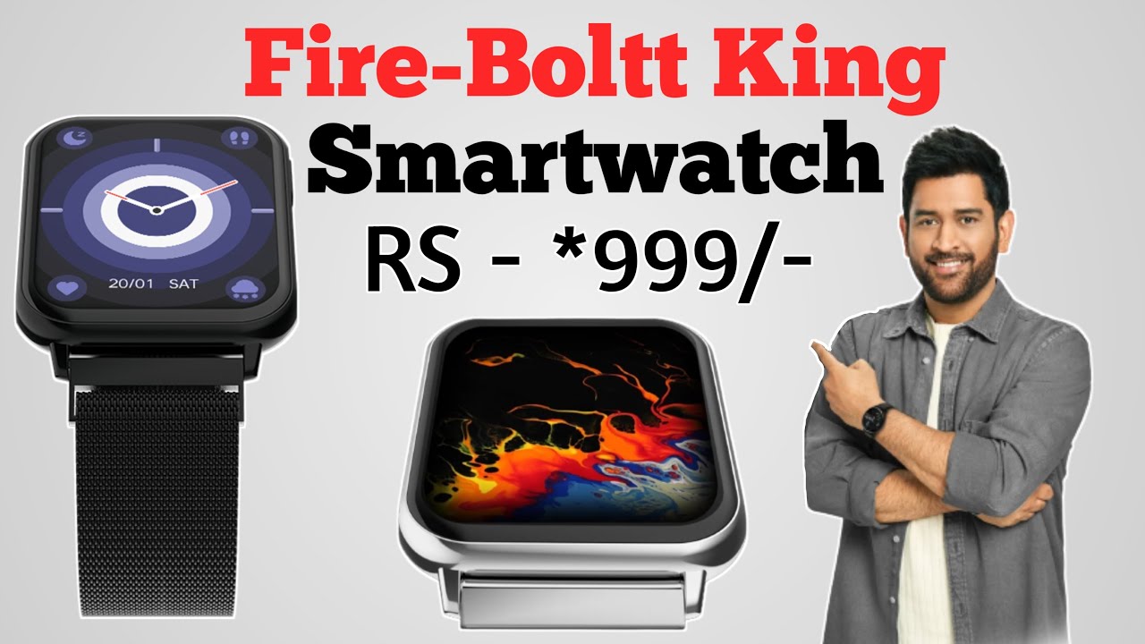 Fire-Boltt King Smartwatch Review & Specifications | Full Details ...
