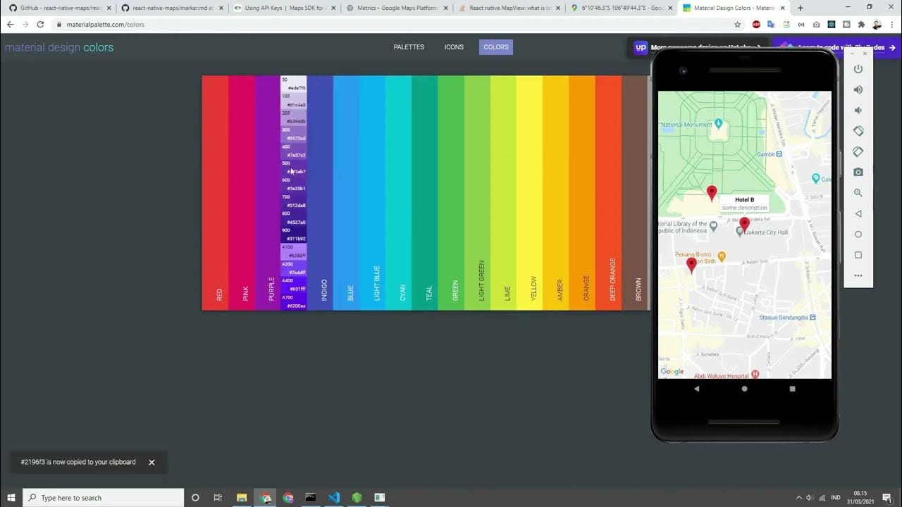 Ganti Warna Marker - Maps di React Native - YouTube