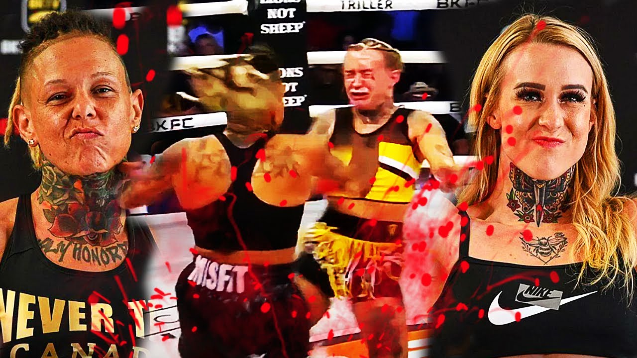 MMA fight Taylor Starling vs Christine Ferea - Defeated in battle - YouTube