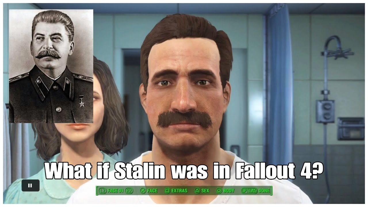 How to make Stalin in Fallout 4 - YouTube
