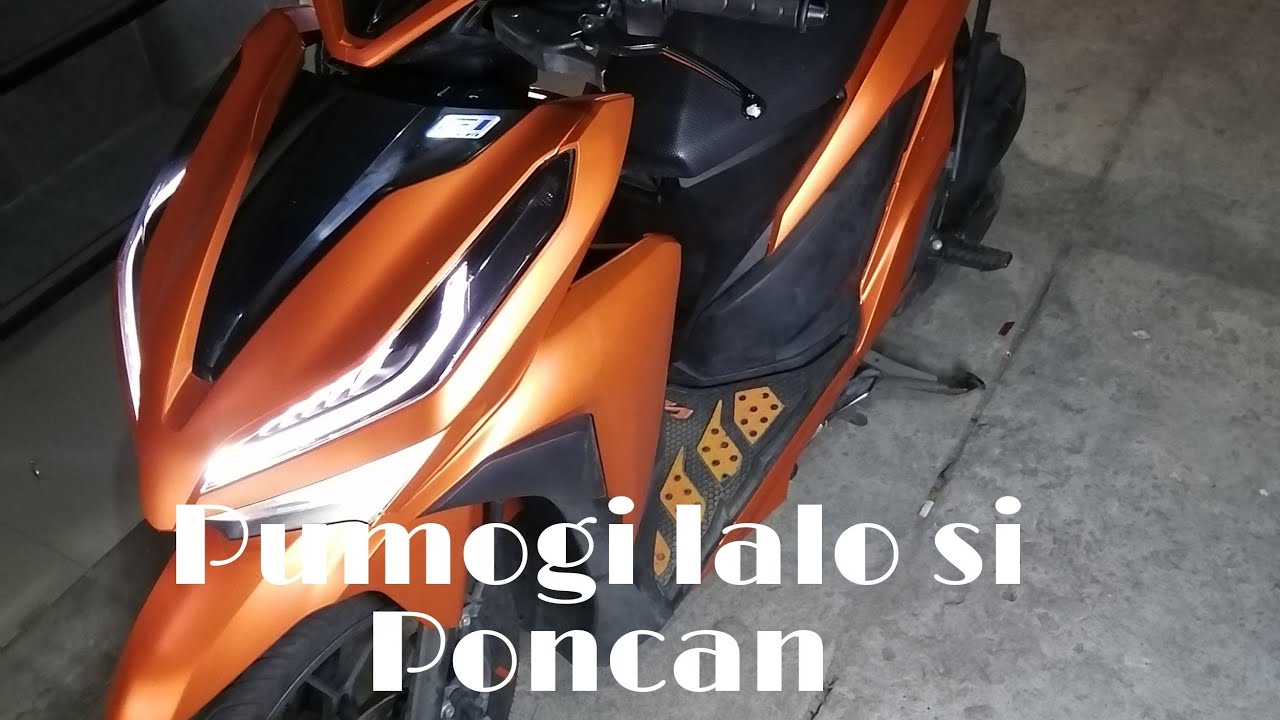 Honda click full wrap Matte Chrome orange - YouTube