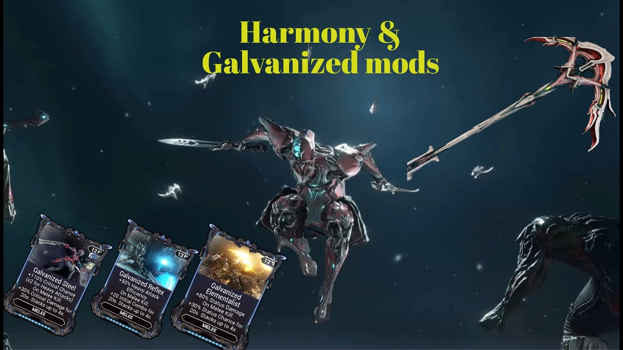 Harmony with Melee Galvanized Mods - YouTube