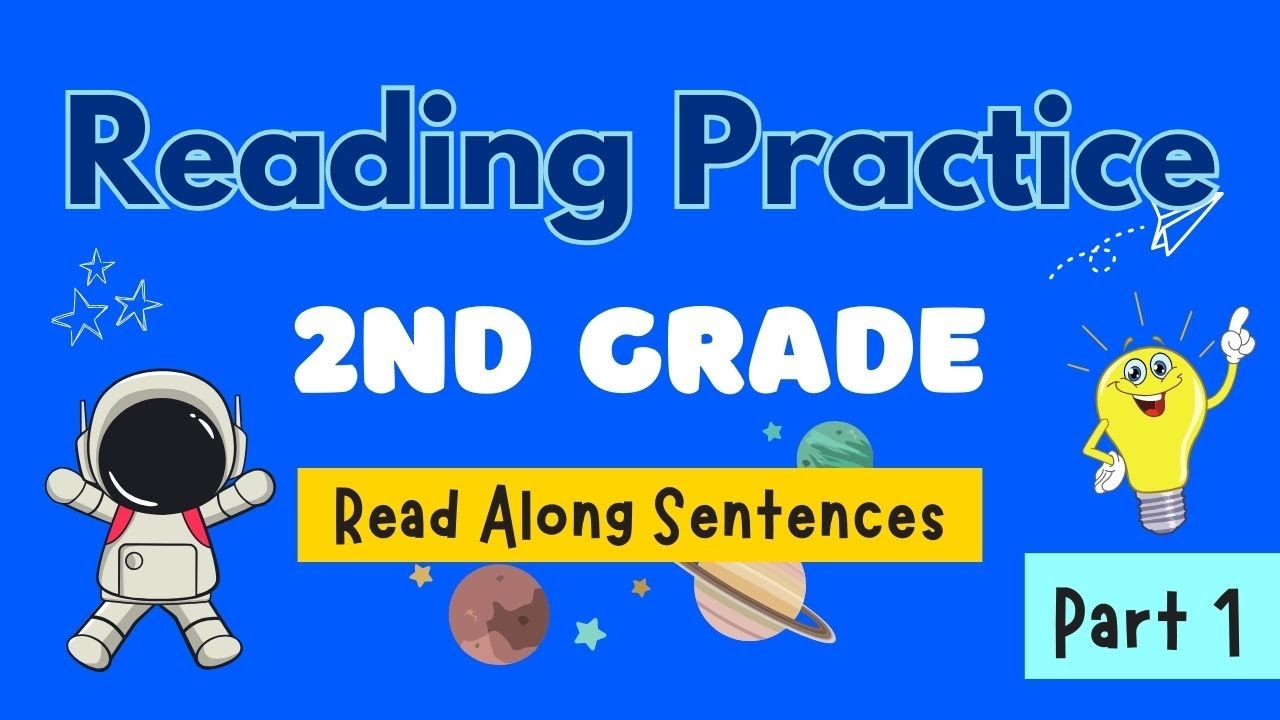 Fun Reading Practice For 2nd Graders: Easy Read Along Sentences For ...