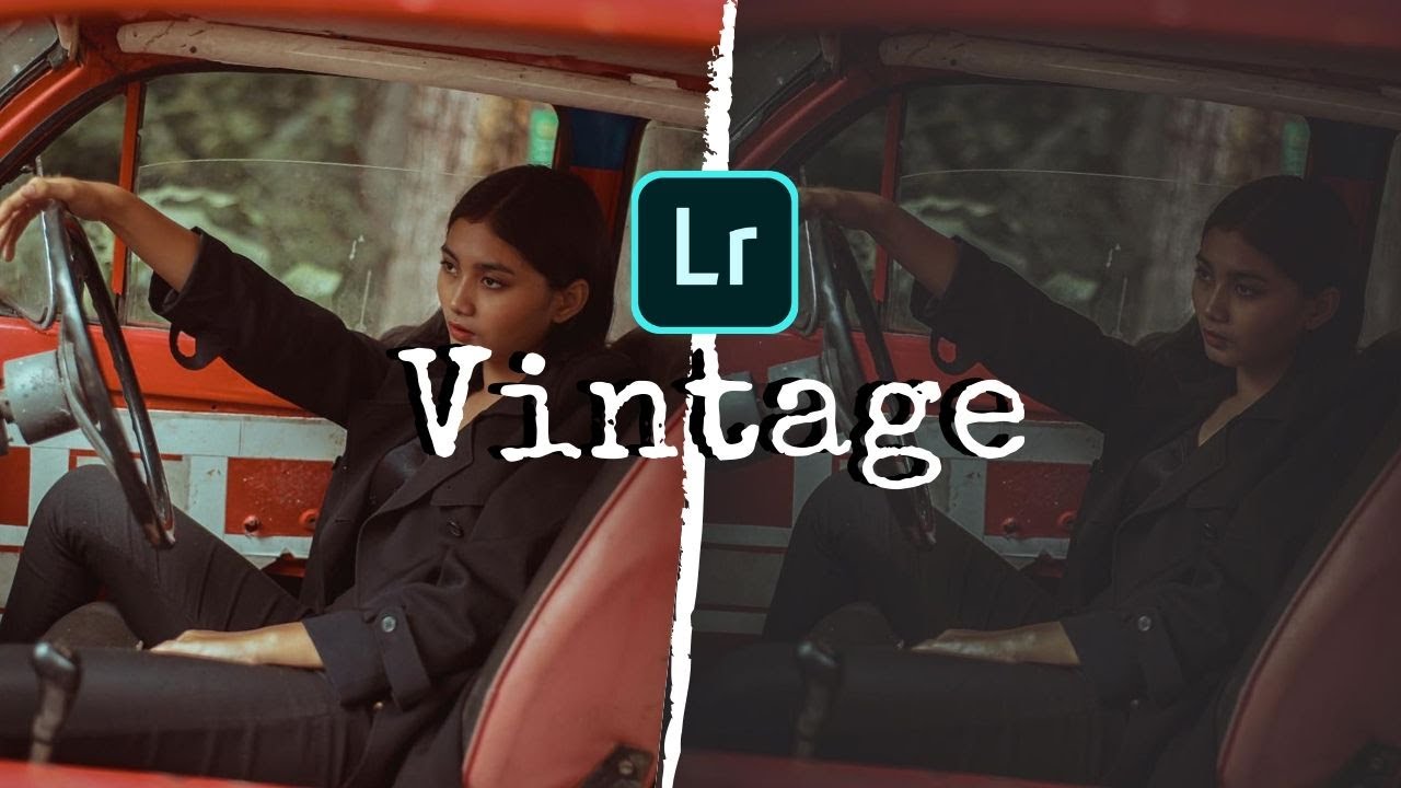 How to give your photos a VINTAGE look-Lightroom mobile presets | dark ...