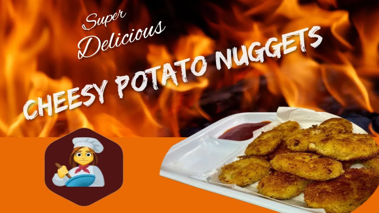 Cheesy Potato Nuggets 🤤🔥| How To Make Cheesy Potato Nuggets| Crispy ...