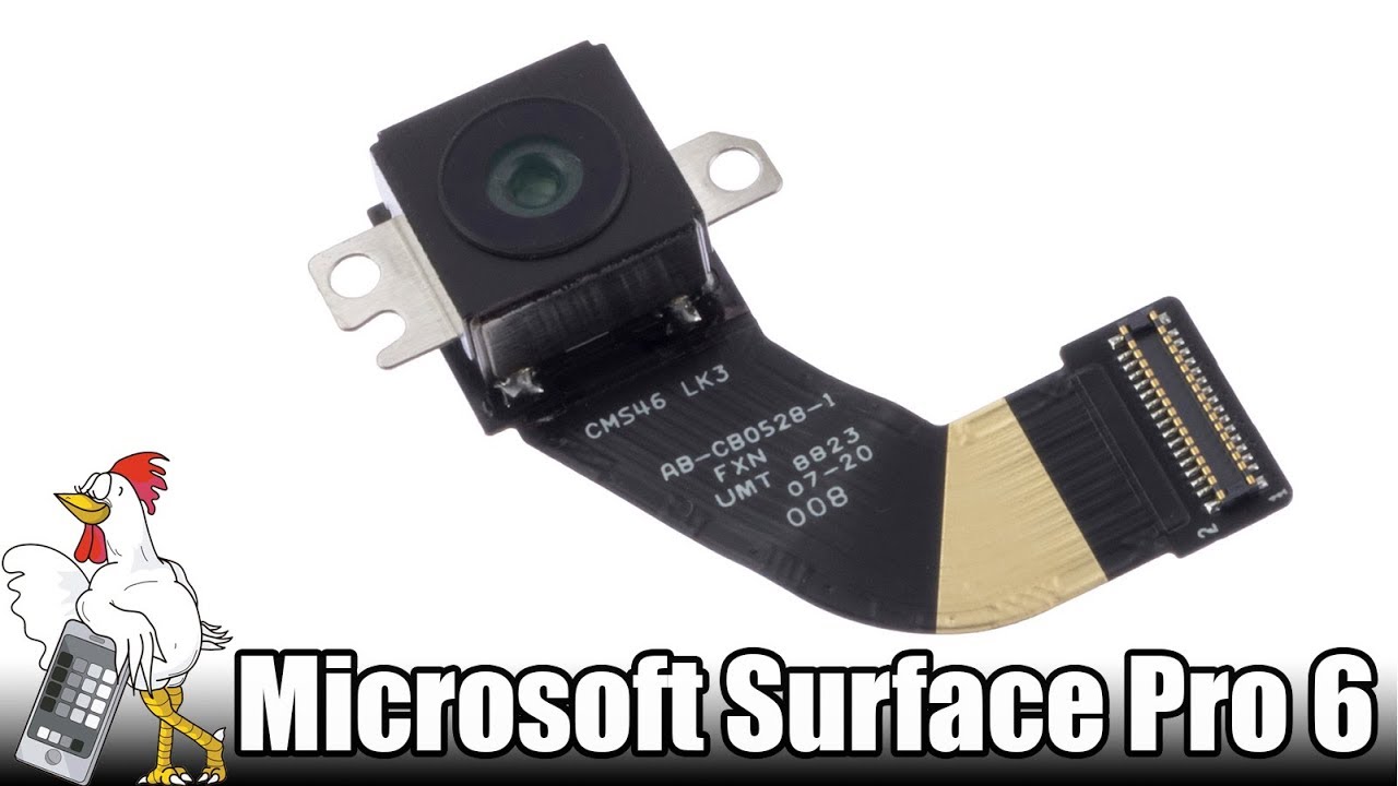 Guía del Microsoft Surface Pro 6: Cambiar cámara trasera - YouTube
