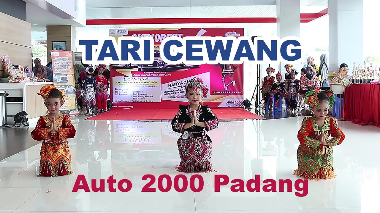 TARI CEWANG ( TINGKAT SD DI AUTO 2000 PADANG) - YouTube