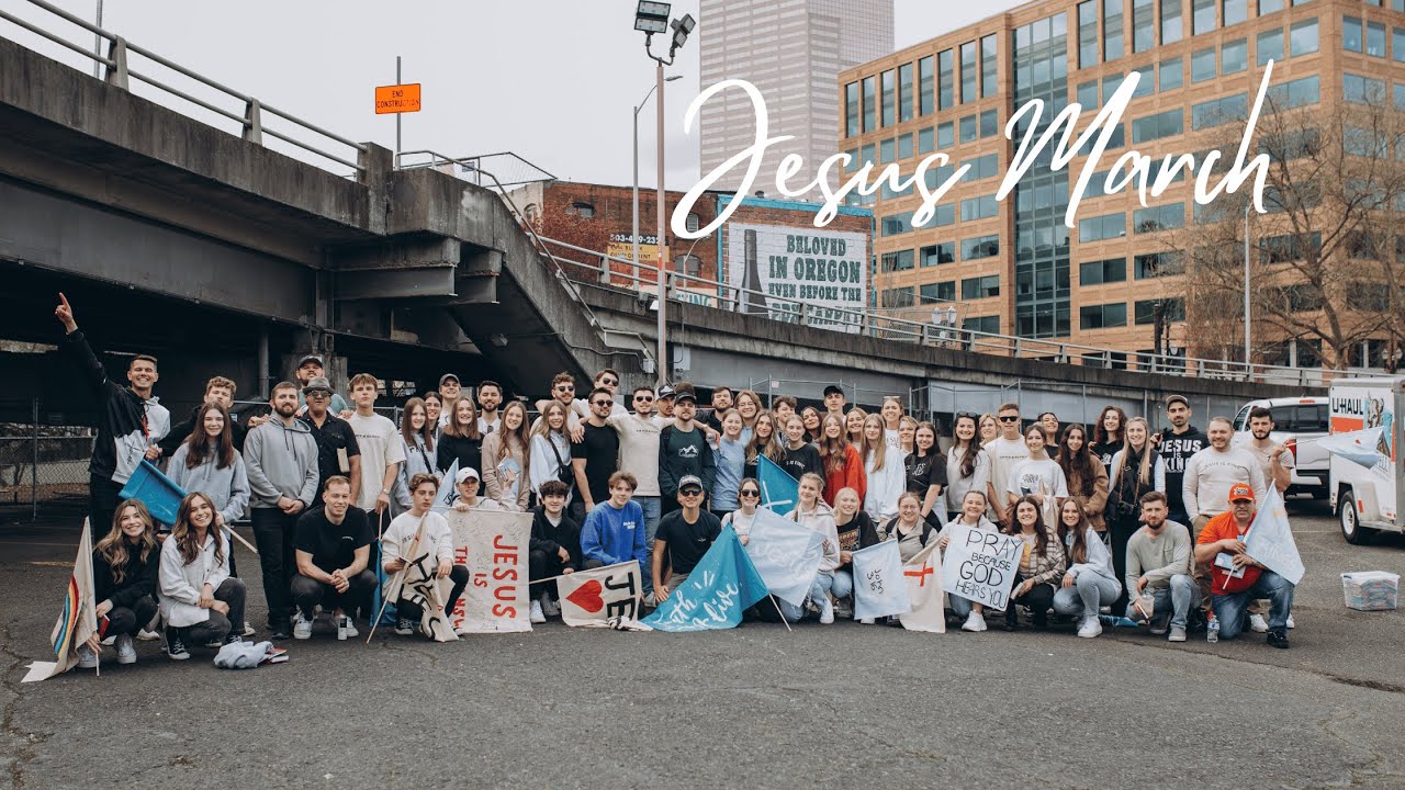 Jesus March Portland 2023 - Jesus is King! - YouTube