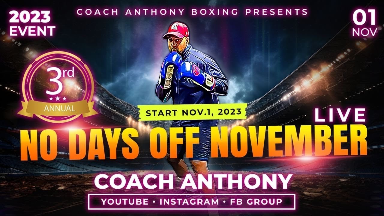 BOXING GAME PLAN FOR NOVEMBER! [Boxing Tips and Tricks] [NO DAYS OFF ...