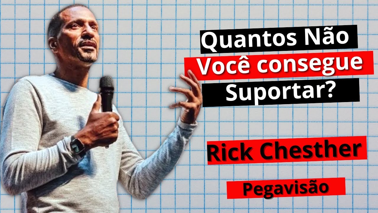Rick Chesther História Extraordinária de superação e vitória ...