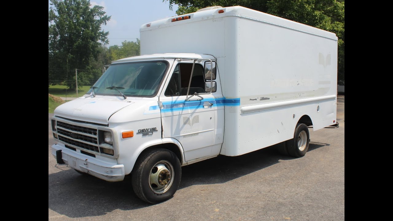 1994 Chevrolet G-Series Box Van Online at Tays Realty & Auction, LLC ...