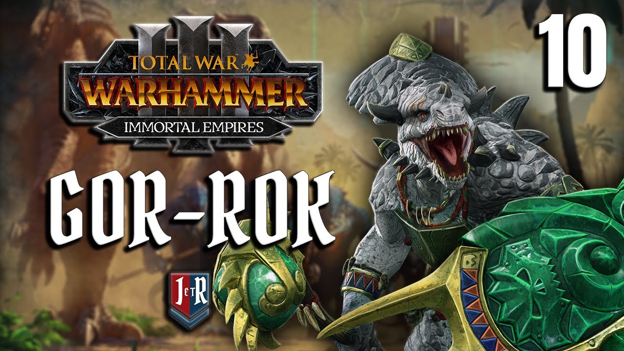 GOR-ROK - Total War: Warhammer 3 Immortal Empires - Itza Lizardmen ...
