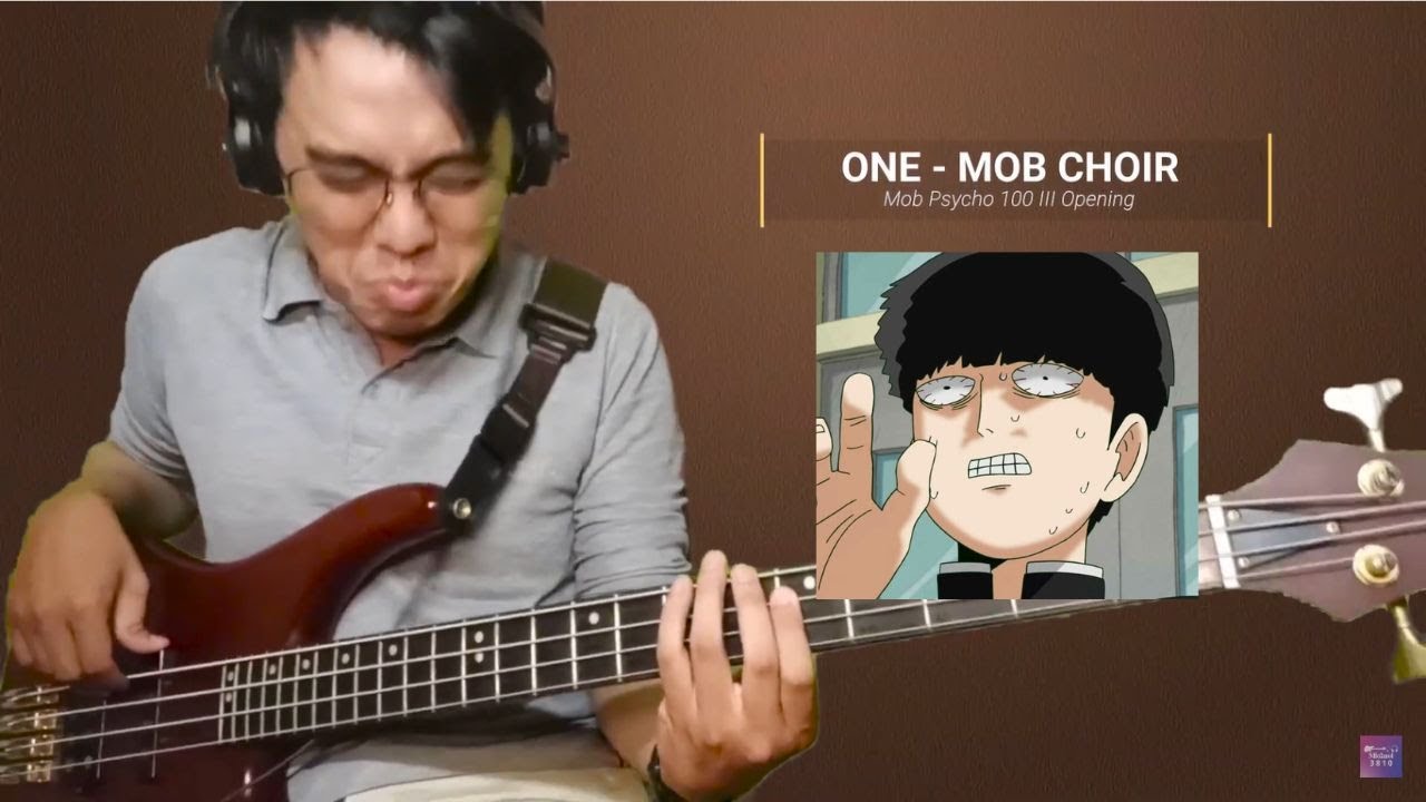 MOB PSYCHO 100 III OP | ONE - MOB CHOIR | BASS COVER - YouTube