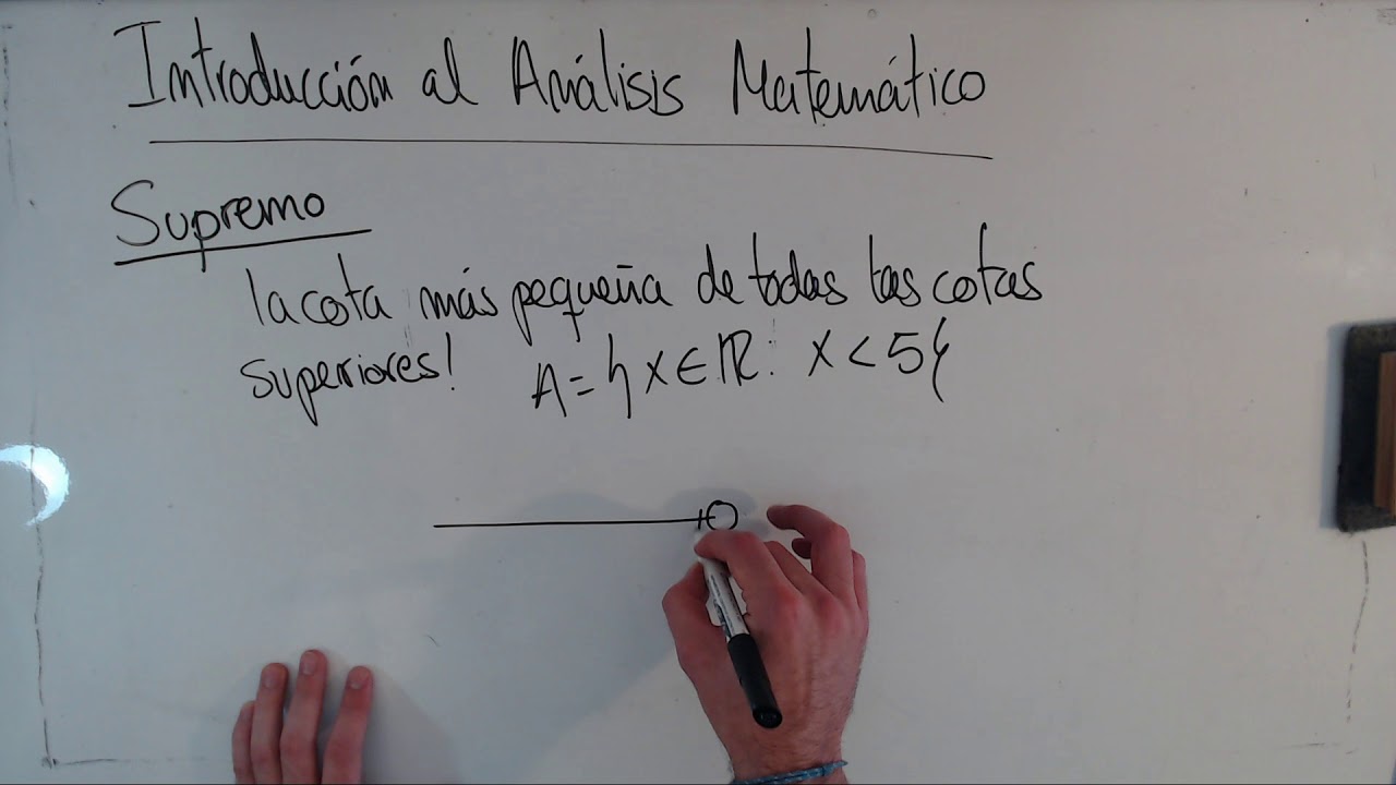 Que es un Supremo en Análisis Matemático - YouTube