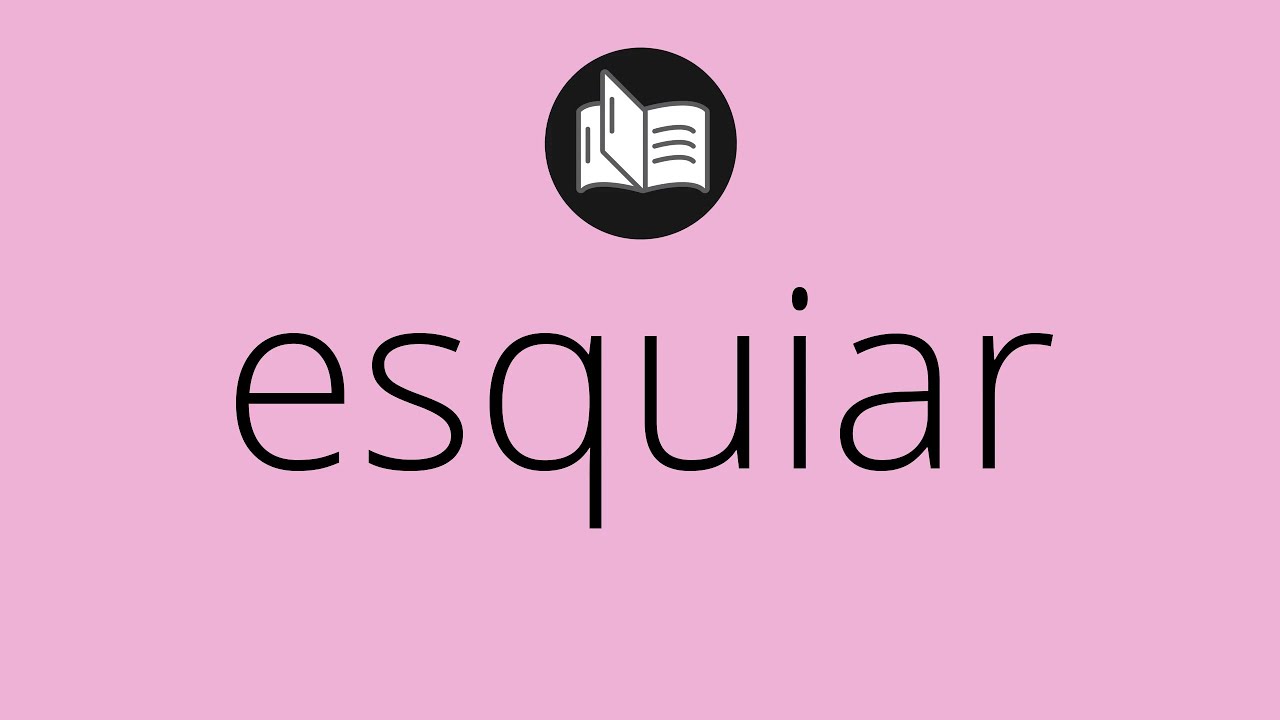 Que significa ESQUIAR • esquiar SIGNIFICADO • esquiar DEFINICIÓN • Que ...
