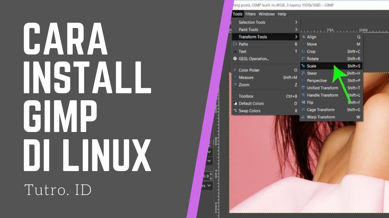Cara Install Gimp / Coreldraw di Linux - YouTube