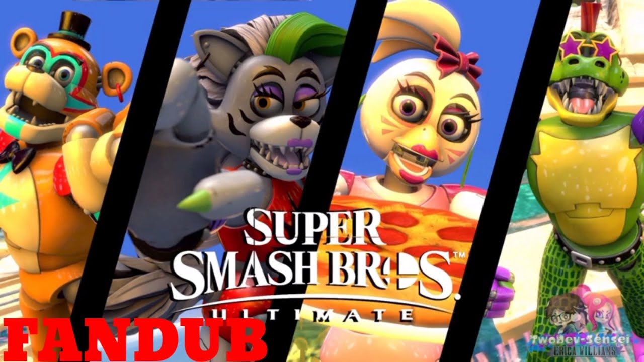 Super Smash Bros Ultimate: Fnaf security breach Fandub latino - YouTube