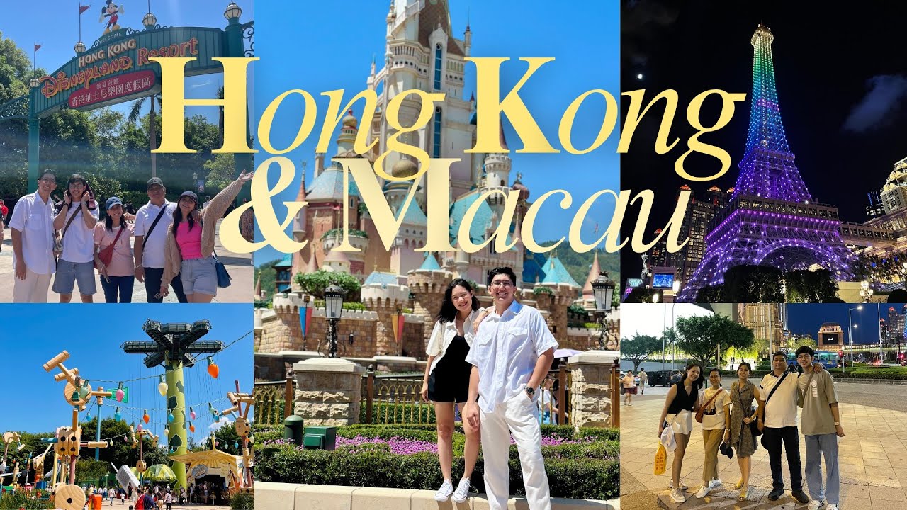 🇭🇰HONG KONG & MACAU IN SEPTEMBER 🇲🇴 | must visit places, a day in Macau ...