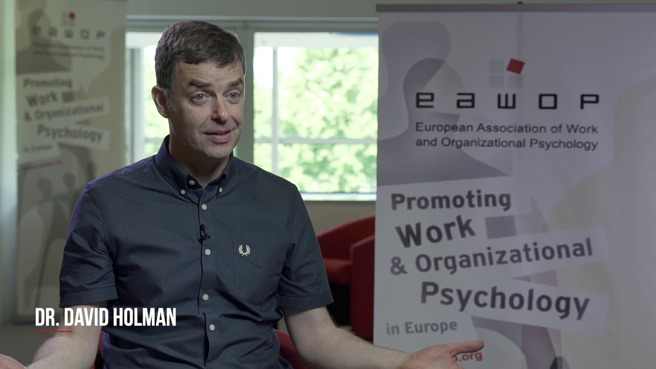 EAWOP 2019 Interview with Prof. David Holman - YouTube