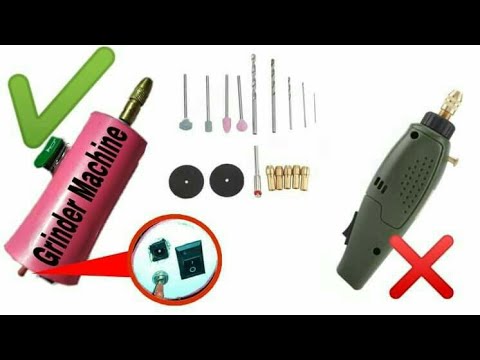 How to make a Rotary tool at home very easy way-DIY. - YouTube