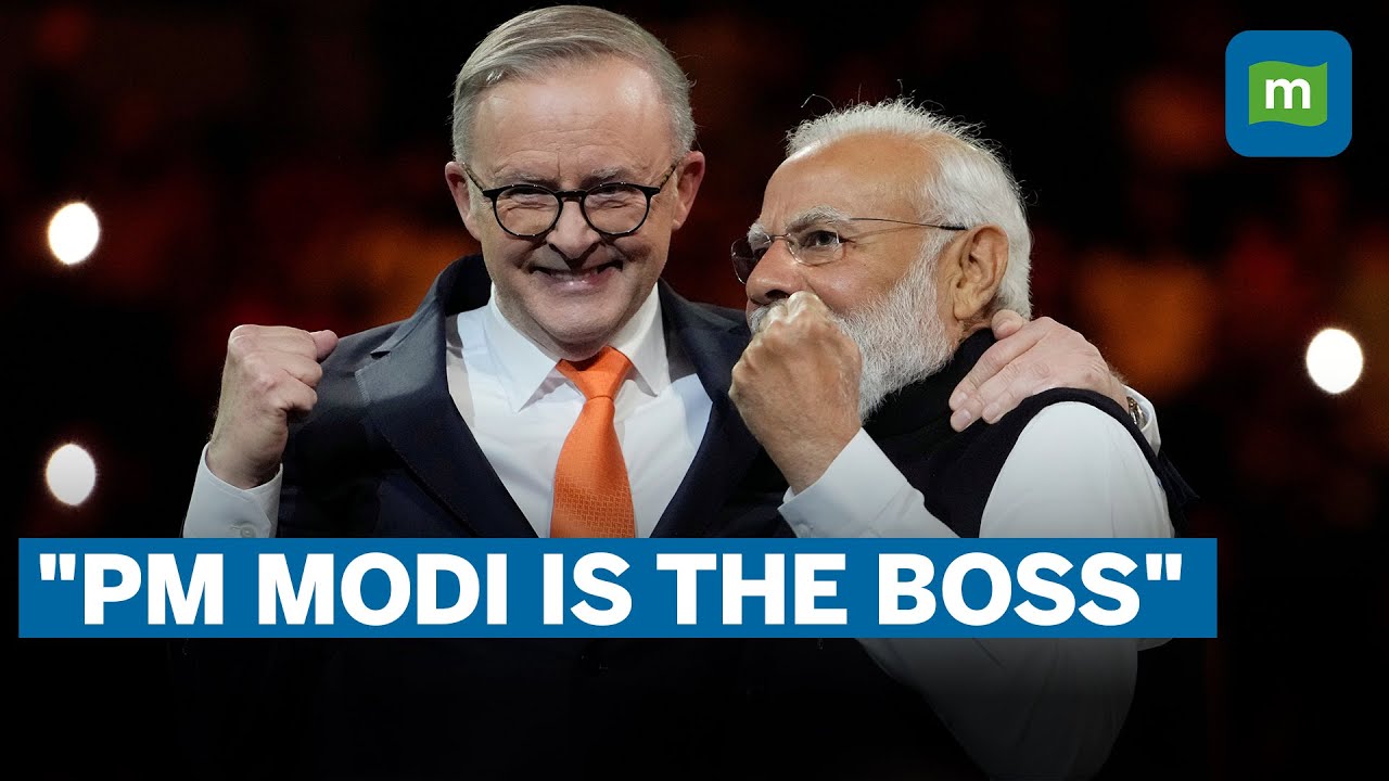 'PM Modi Is The Boss': Australia PM Anthony Albanese's Praise For PM Modi In Sydney - YouTube