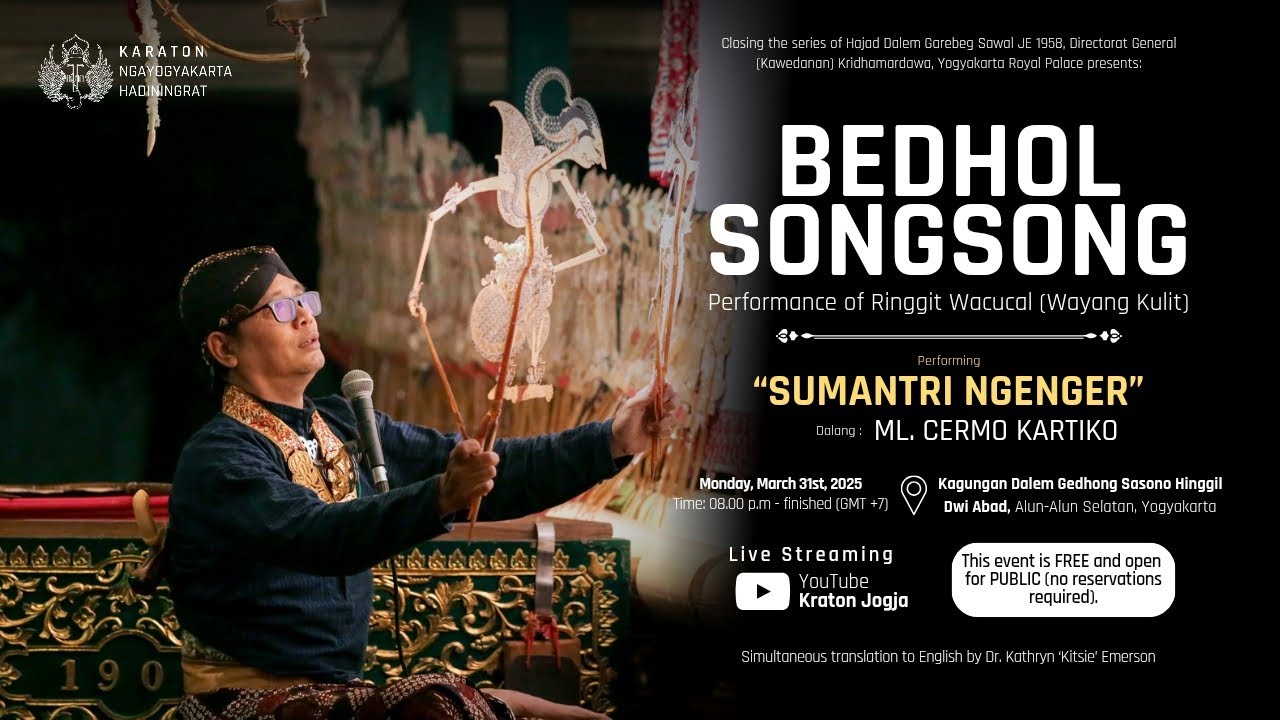 [ENGLISH TRANSLATION] Bedhol Songsong Sawal JE 1958: Ringgit Wacucal ...
