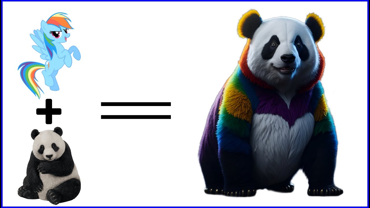 PONY🦄 as PANDA🐼 - YouTube
