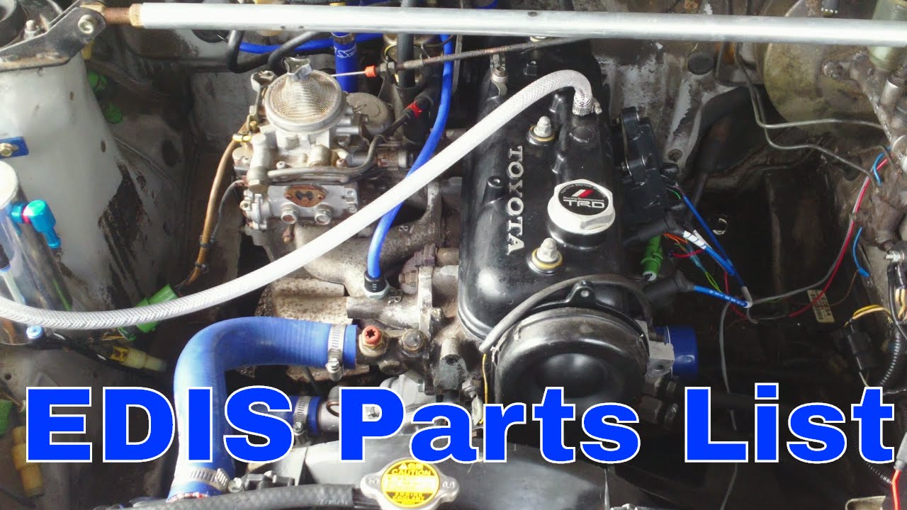 AE86 4AC EDIS Parts List - YouTube