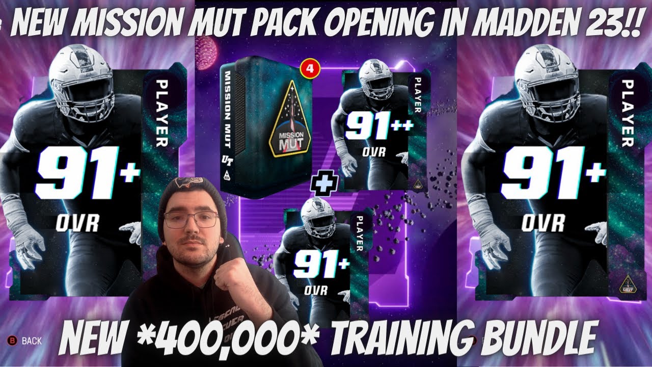 *NEW* MISSION MUT PACK OPENING IN MADDEN 23!! I OPENED THE 400,000 ...