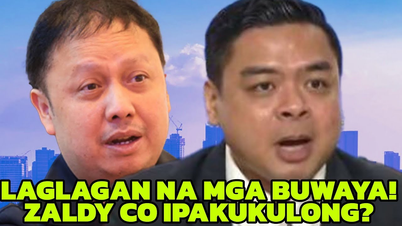 LAGLAGAN NA! ZALDY CO MAKUKULONG NA!? KAREN DAVILA GINISA SI REP TERRY ...