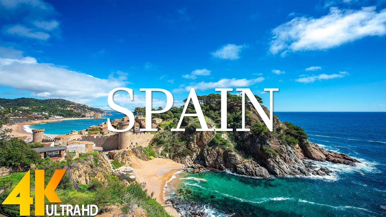 SPAIN 4K - Scenic Relaxation Film With Epic Cinematic Music - 4K Video ...