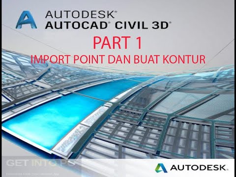 Desain Jalan Menggunakan Aplikasi AutoCad Civil 3D - Part 1 Import ...