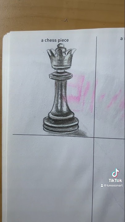 642 Tiny Things To Draw - A Chess Piece - YouTube
