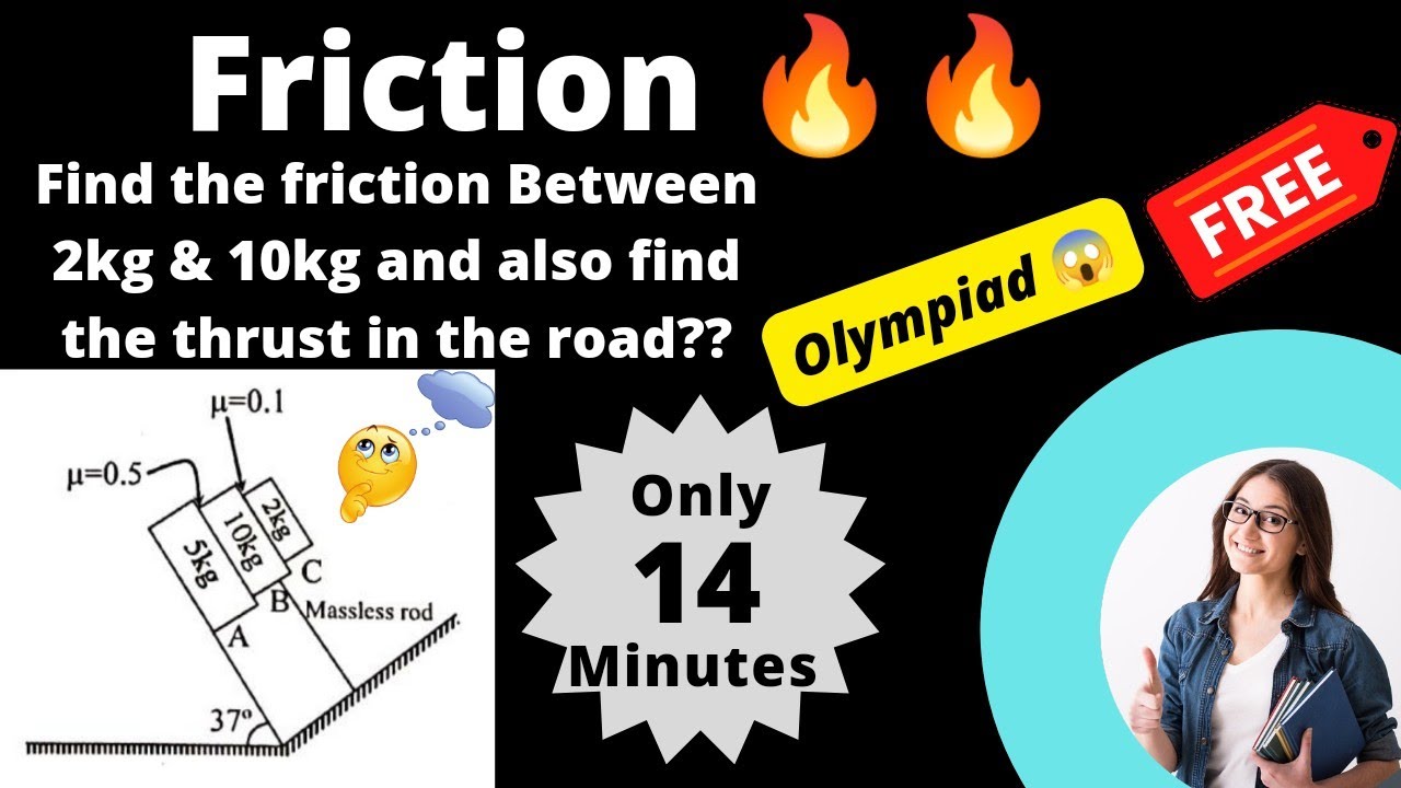 How do you Solve friction problem easily? 🔥 Friction (Mechanics) Class 11👍 - YouTube