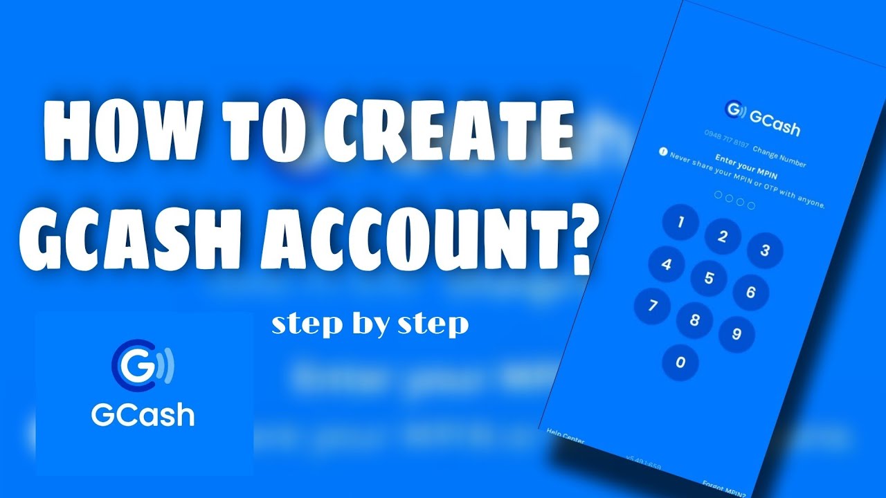 PAANO GUMAWA NG GCASH ACCOUNT?( STEP BY STEP)| Tutorial - YouTube