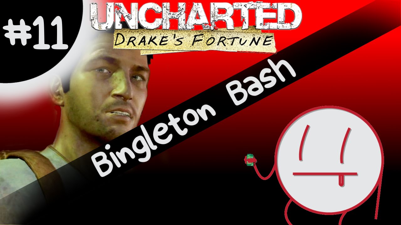 Uncharted: Drake's Fortune: Eddy Raja - PART 11 - Bingleton Bash - YouTube