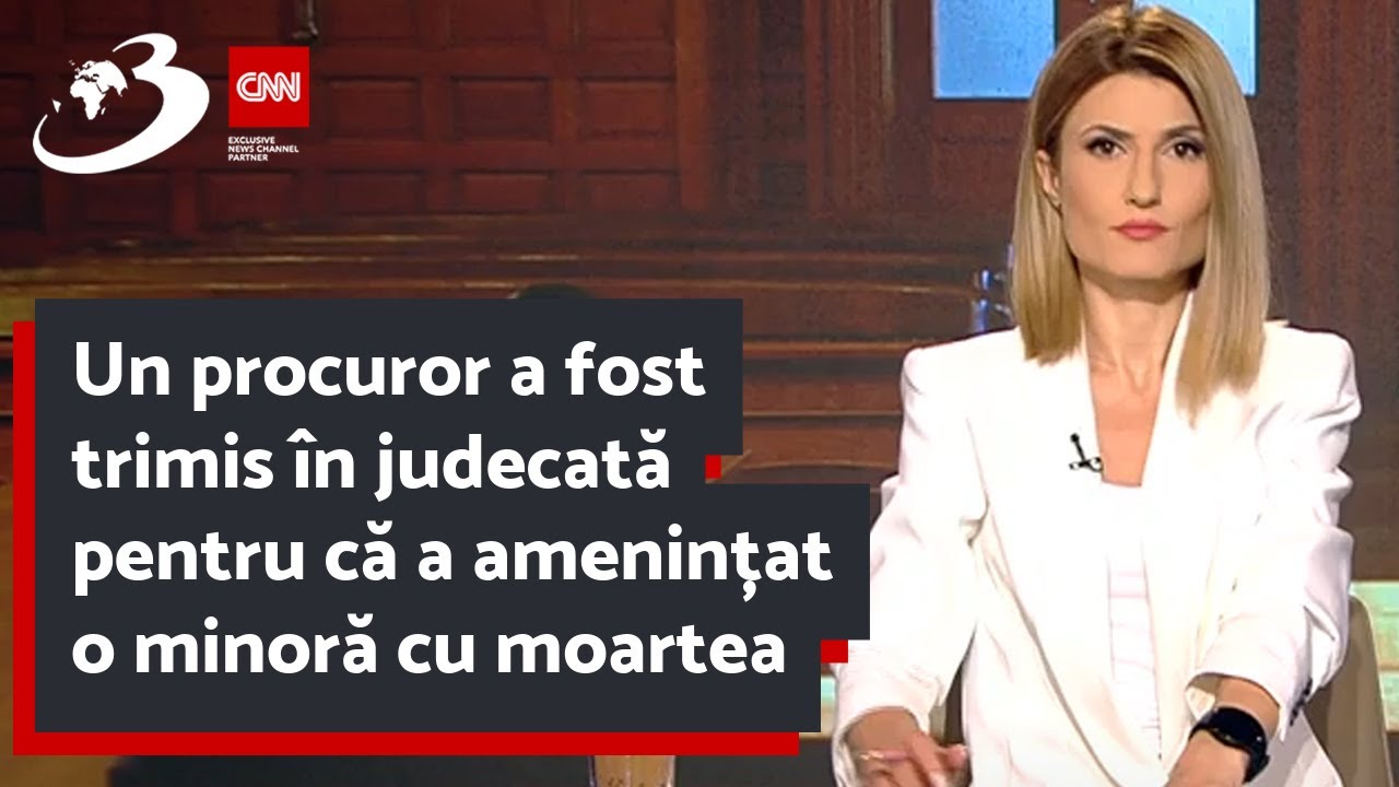 Un procuror a fost trimis în judecată pentru că a amenințat o minoră cu ...