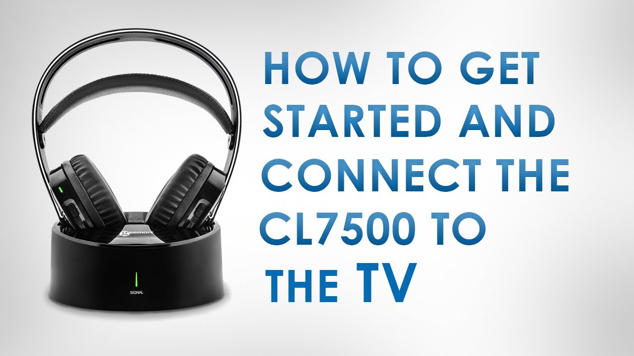 CL7500 OPTI- How to get started and connect the CL7500 to the TV - YouTube