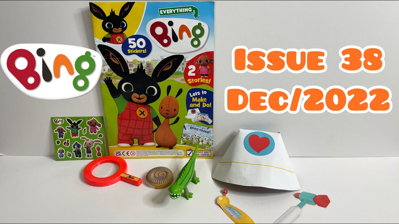 Bing magazine, issue 38, Dec/2022 with Biteysaurus explorer set!! 🧭🦖 ...