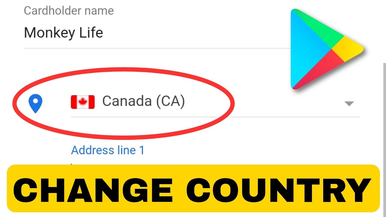 How To Change Google Play Store Country || Play Store Country Change ...