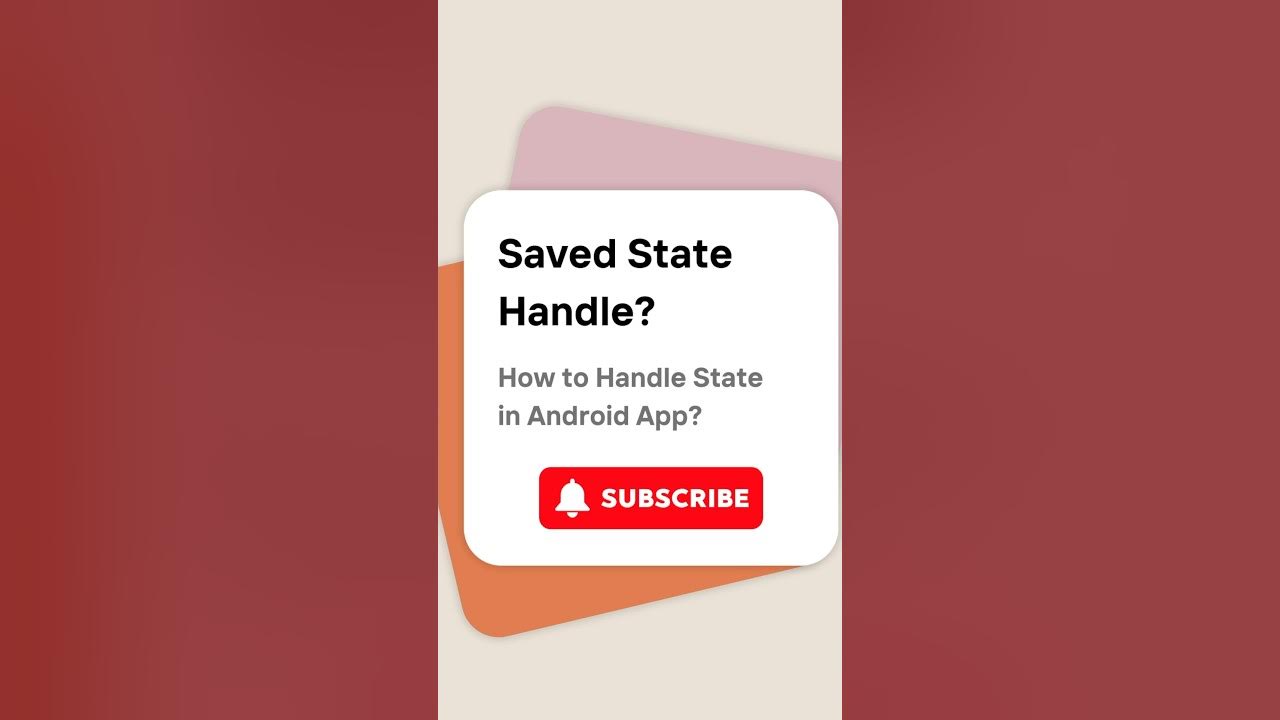 Are you Managing State Correctly in Android ? | Master SavedStateHandle #androiddevelopment # ...