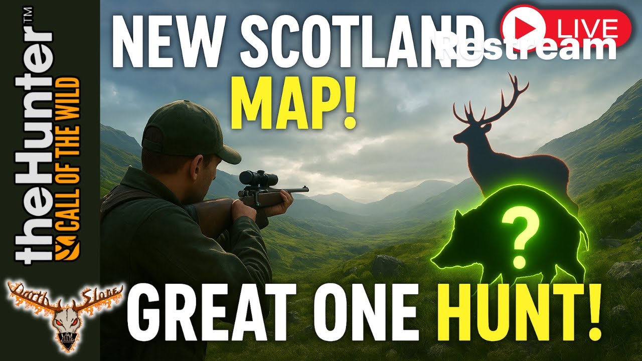 NEW SCOTLAND MAP! + Wild Boar Great One Hunt | Hunter Call of the Wild ...