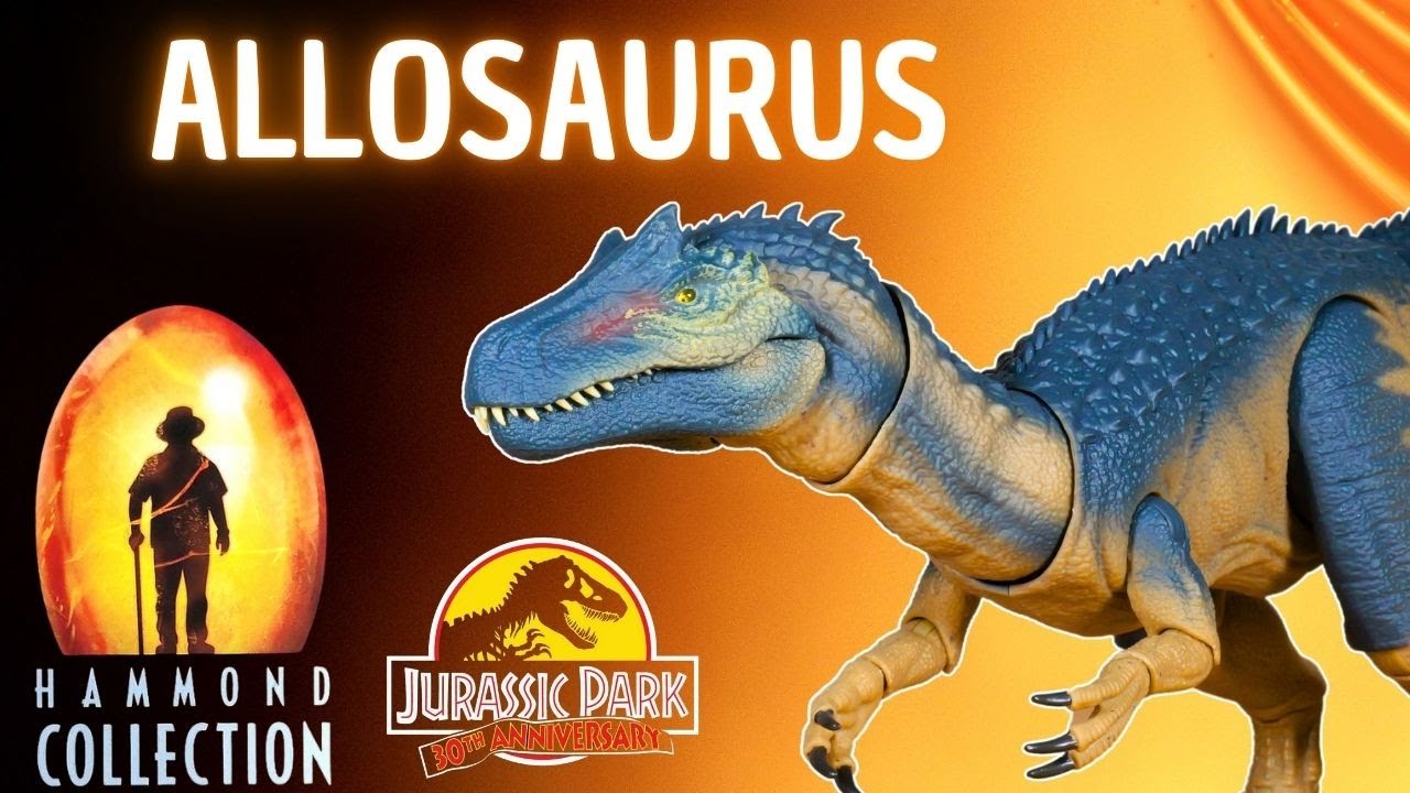 Allosaurus - Mattel Hammond Collection - YouTube