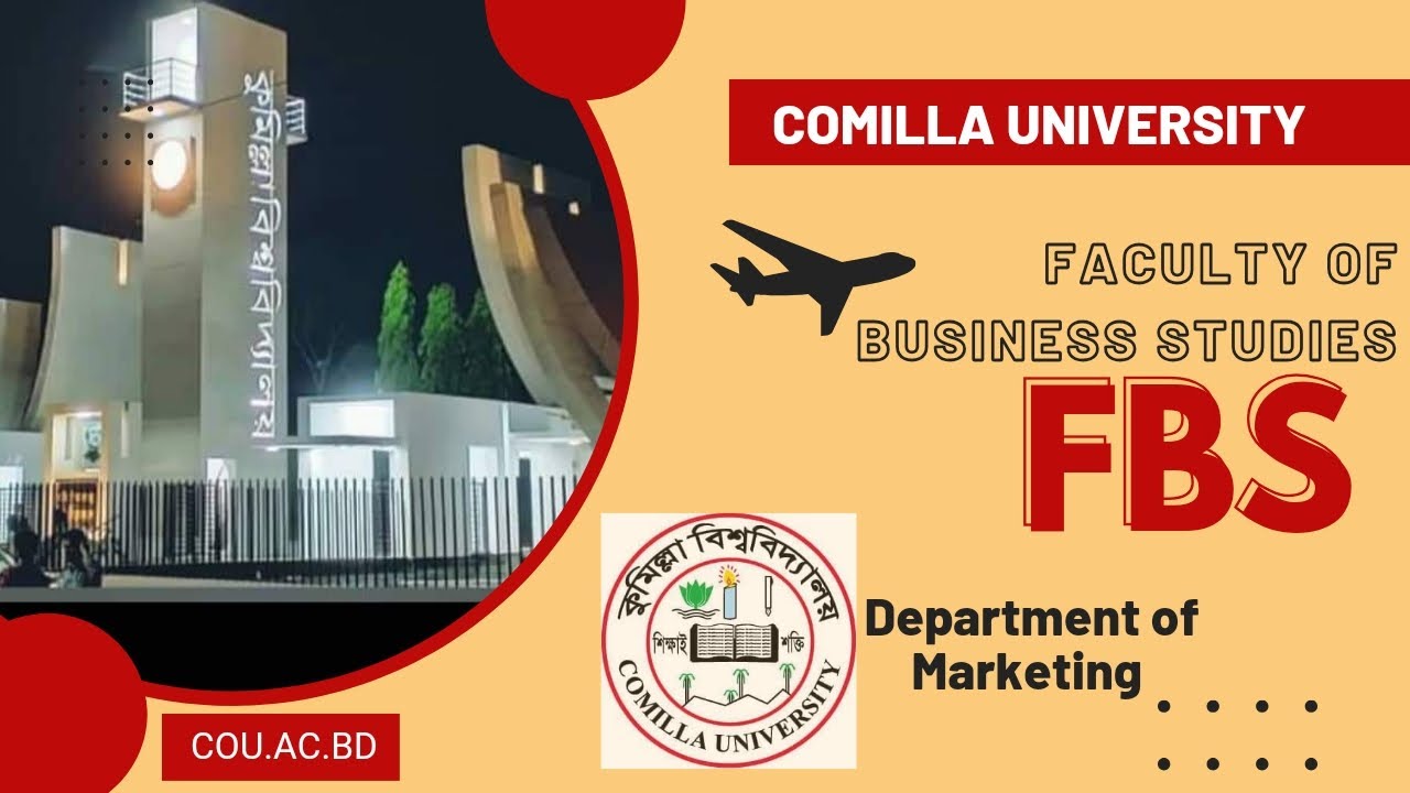 Faculty of Business Studies Comilla University. Department Of Marketing ...