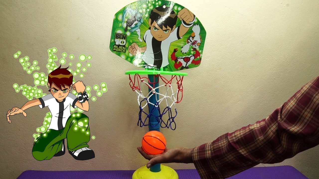 My Home Ben 10 Basketball Set - YouTube